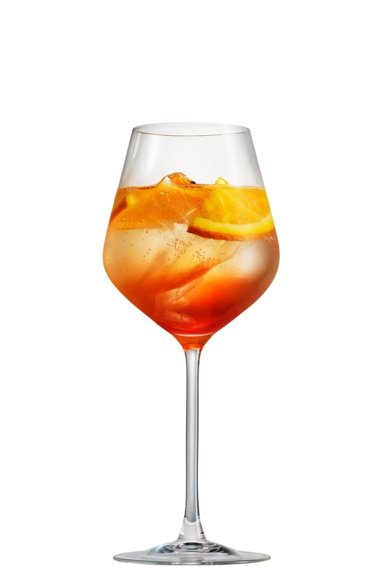 Rum Ruby Orange Spritz | Cocktail recipe and ingredients